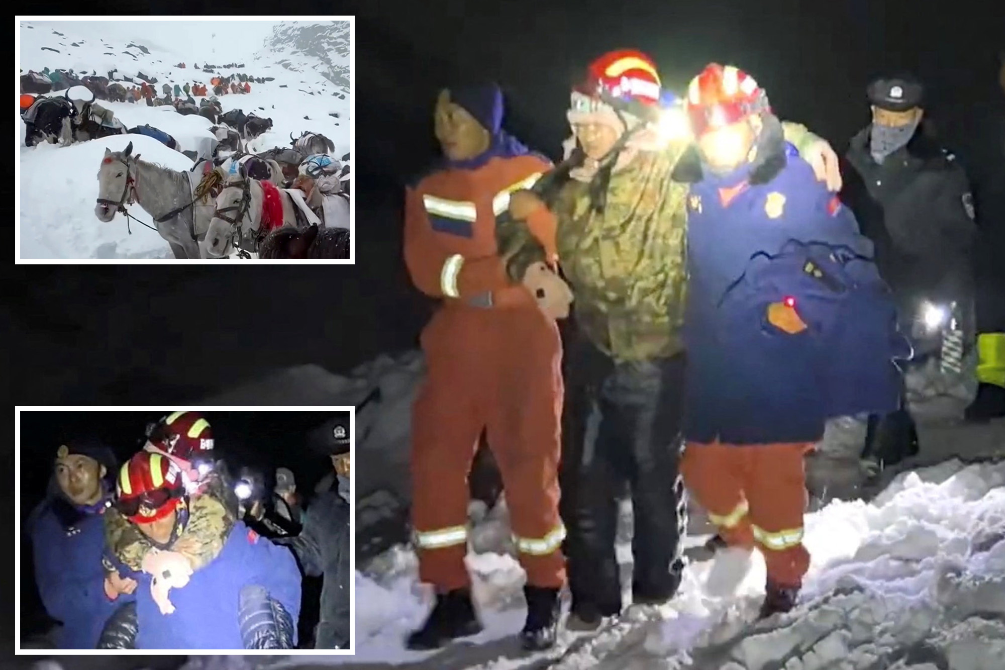 Climber’s body pulled from near Mount Everest as hundreds remain ...
