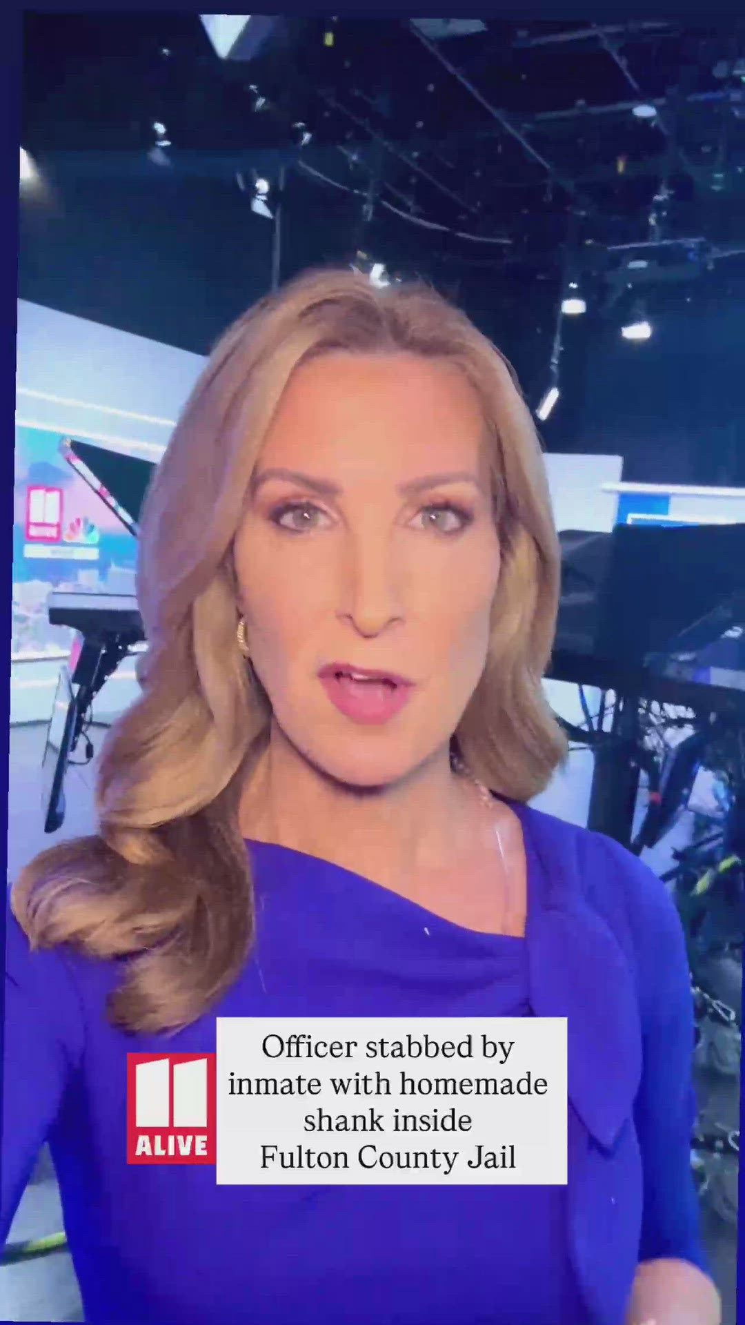 Inmate stabs detention officer