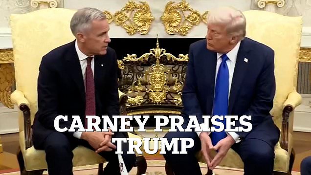 Canada's Mark Carney tells Trump: You are a transformative president