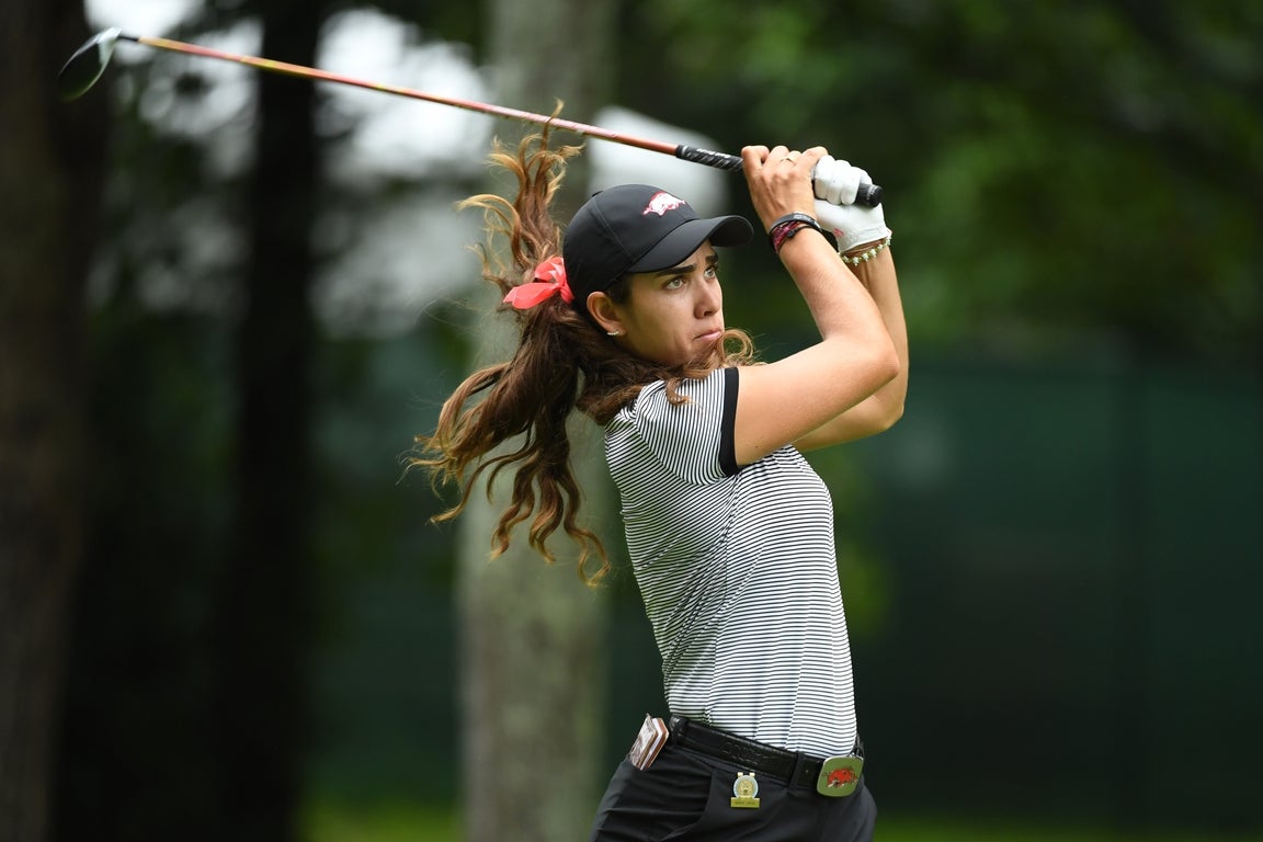 Standout photos of elite Mexican women's golfer Maria Fassi