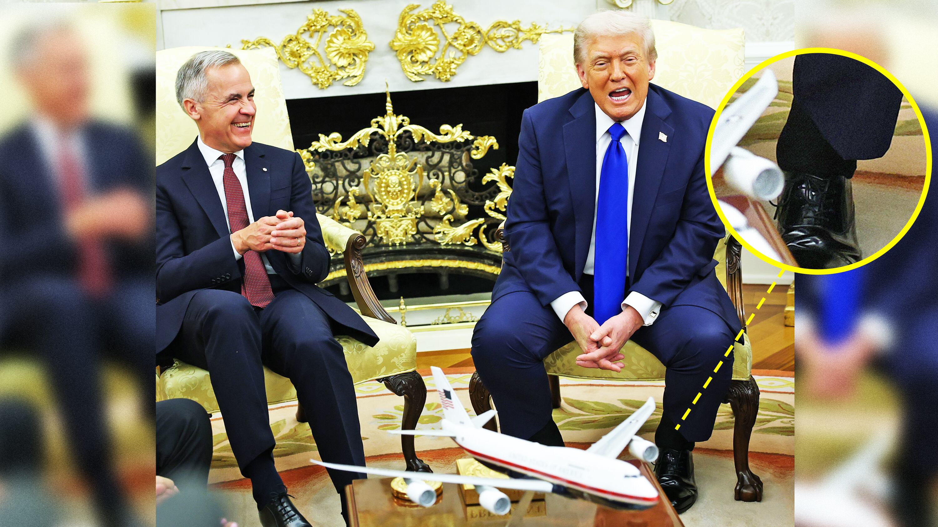 Trump, 79, Reveals Bulging Cankles While Hosting World Leader