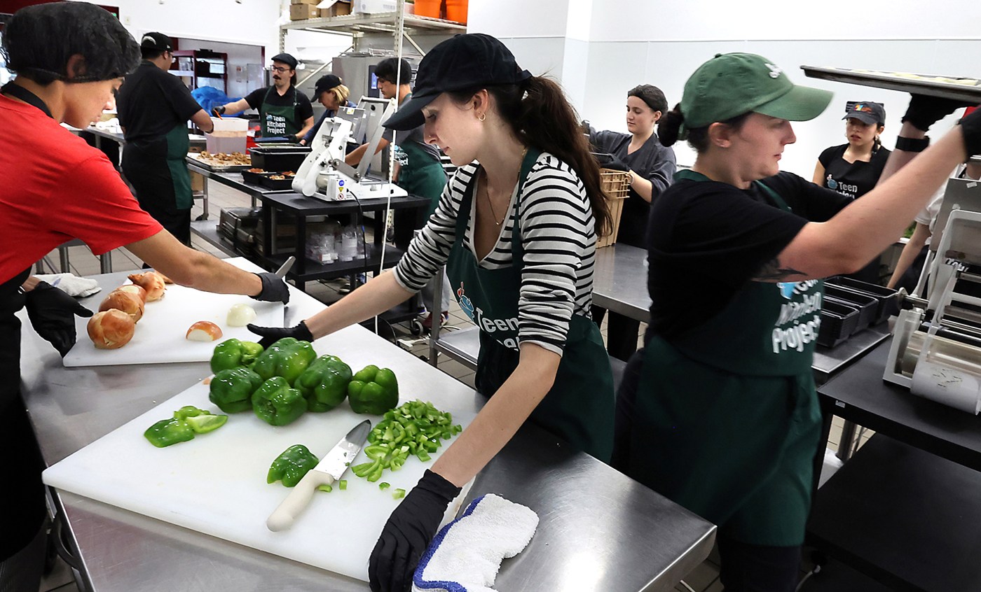 Photo | Ready to cook at Teen Kitchen Project in Live Oak