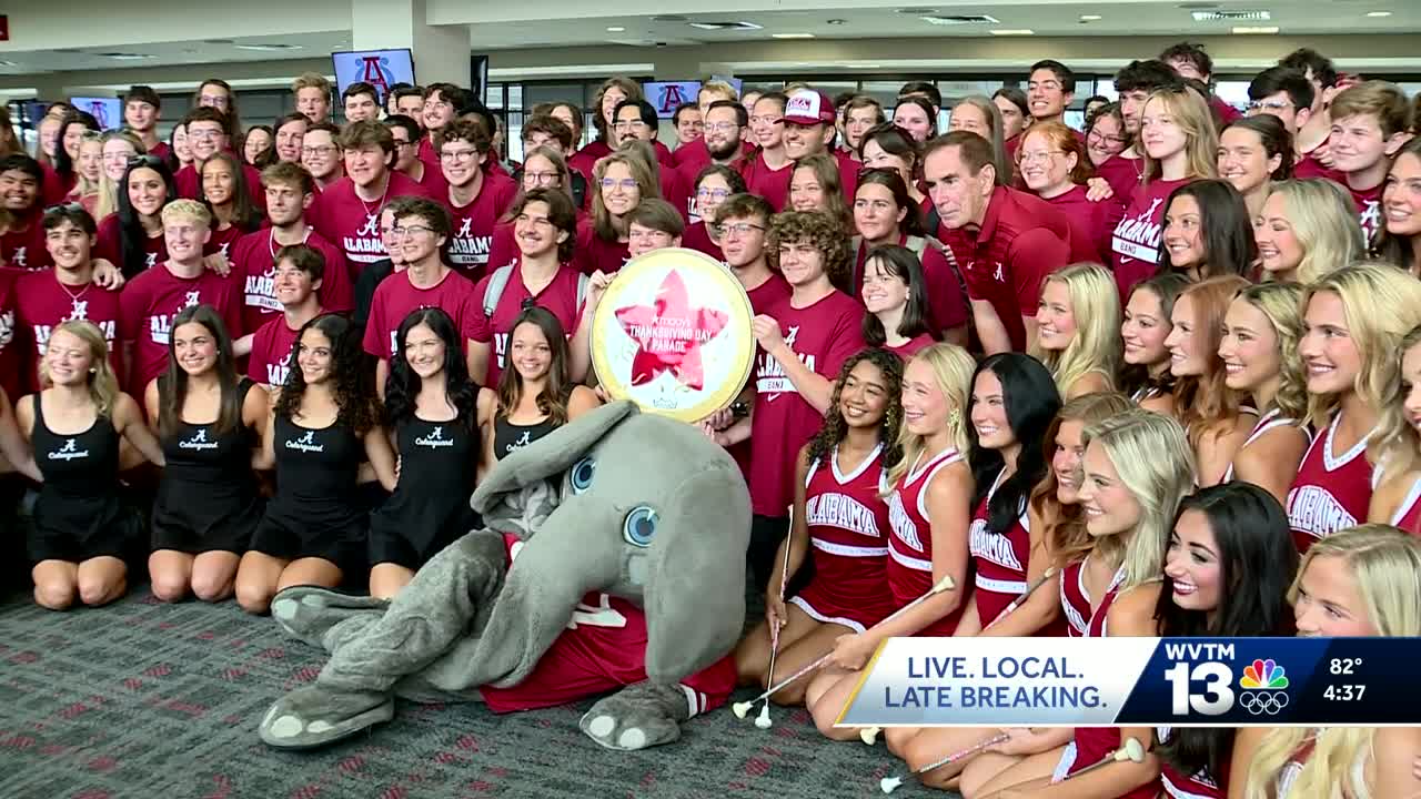 University of Alabama's "Million Dollar Band" to march in 2026 Macy's ...