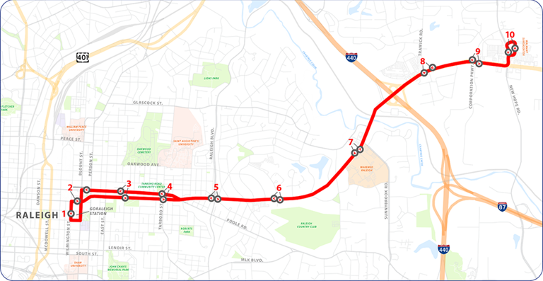 Raleigh awards a $65 million contract for its first bus rapid transit line