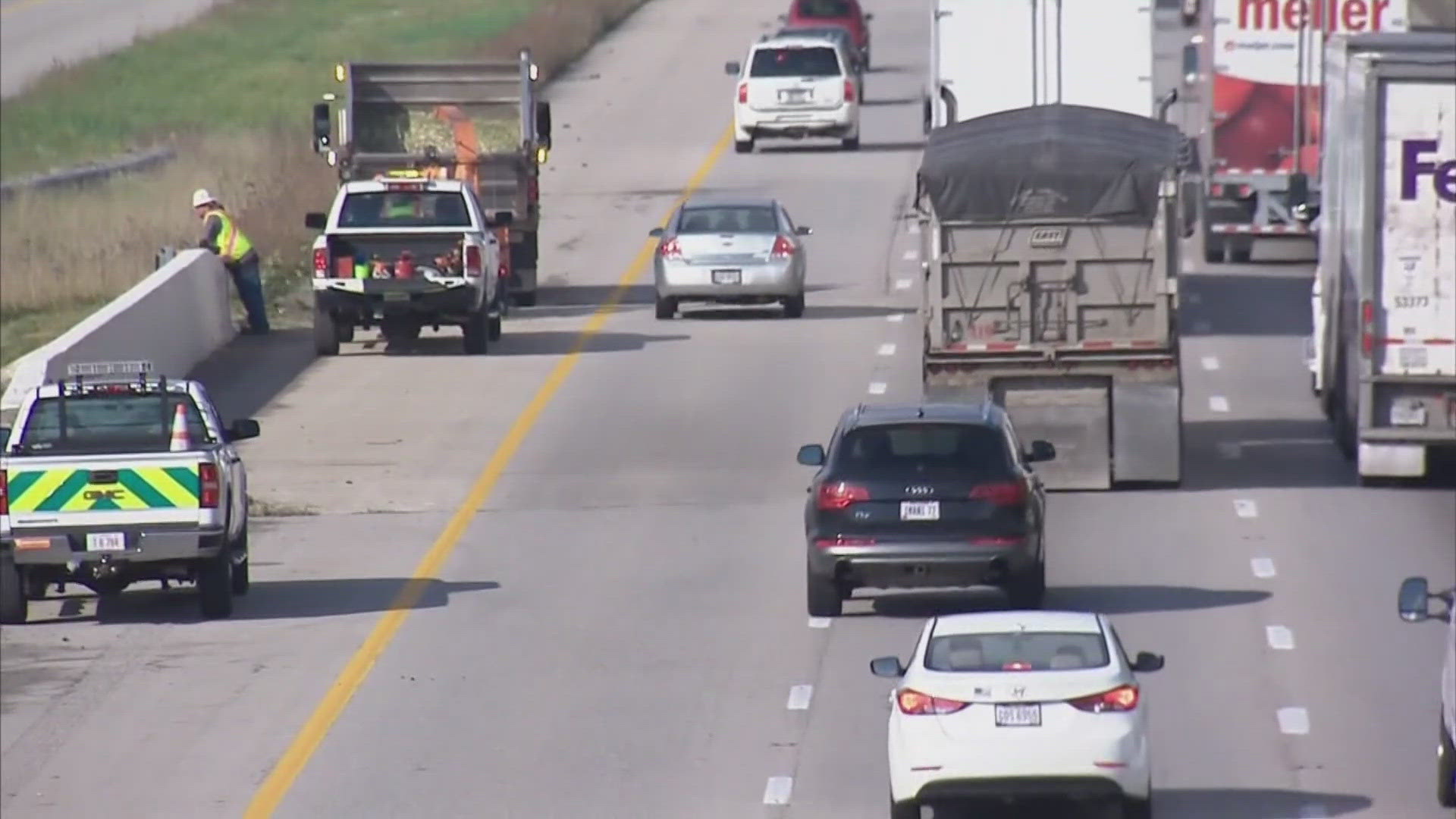 Number of ODOT vehicles struck in crashes surpasses 2024 total