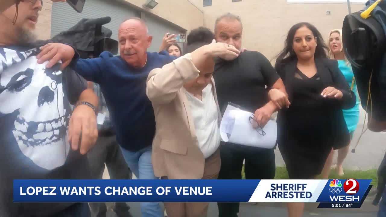 Suspended Osceola County sheriff requests racketeering trial be moved ...