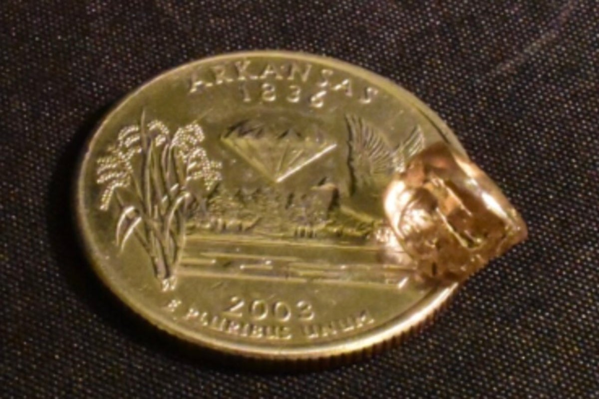 ‘Thank you, Jesus!’ Couple finds rare 2.7-carat white diamond in Arkansas park