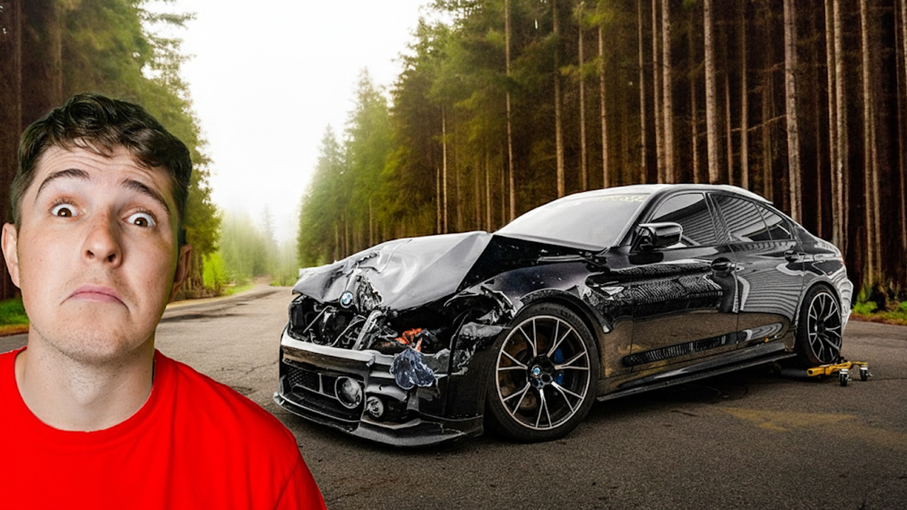 Rebuilding a Damaged BMW M5 Project Car