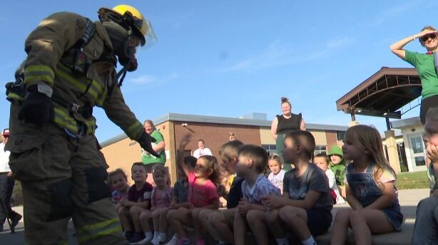 Massena firefighters teach students about fire safety, prevention