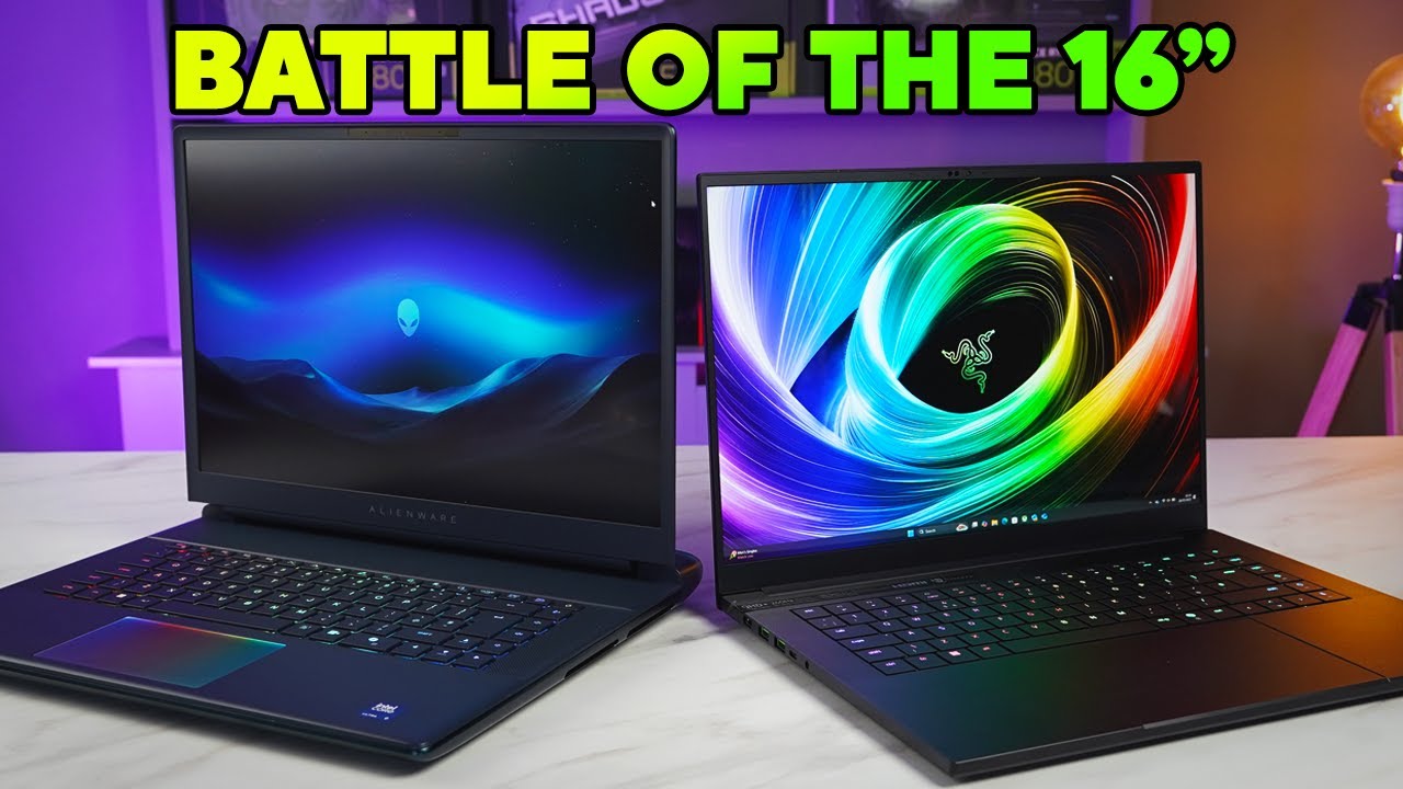 Alienware 16 Area51 vs Razer Blade 16 - Chonky or Slim, Which is a ...