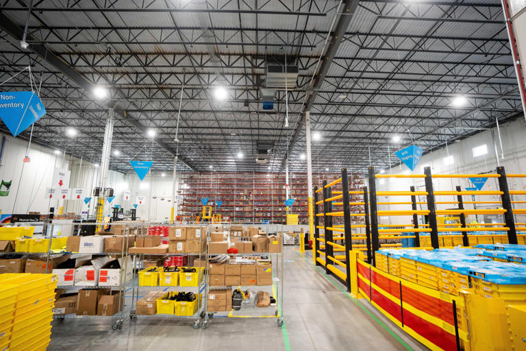 Amazon buys $97 million mega warehouse to expand US distribution network