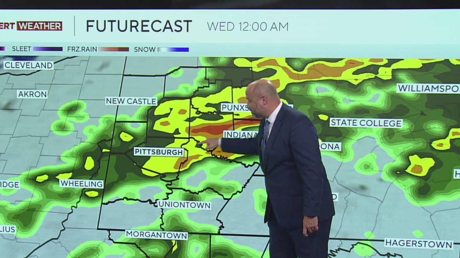 KDKA-TV Evening Forecast (10/7)