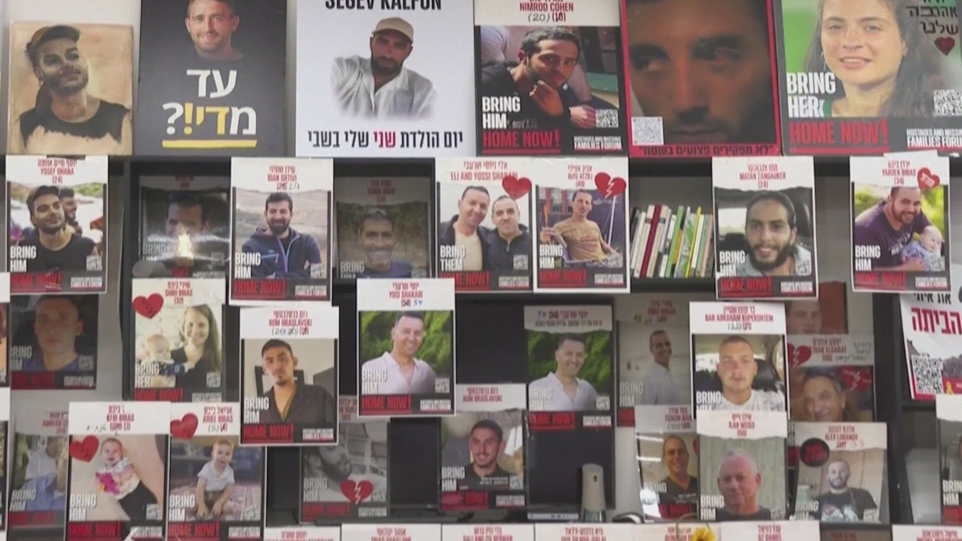Israelis and Palestinians mark 2 years of war