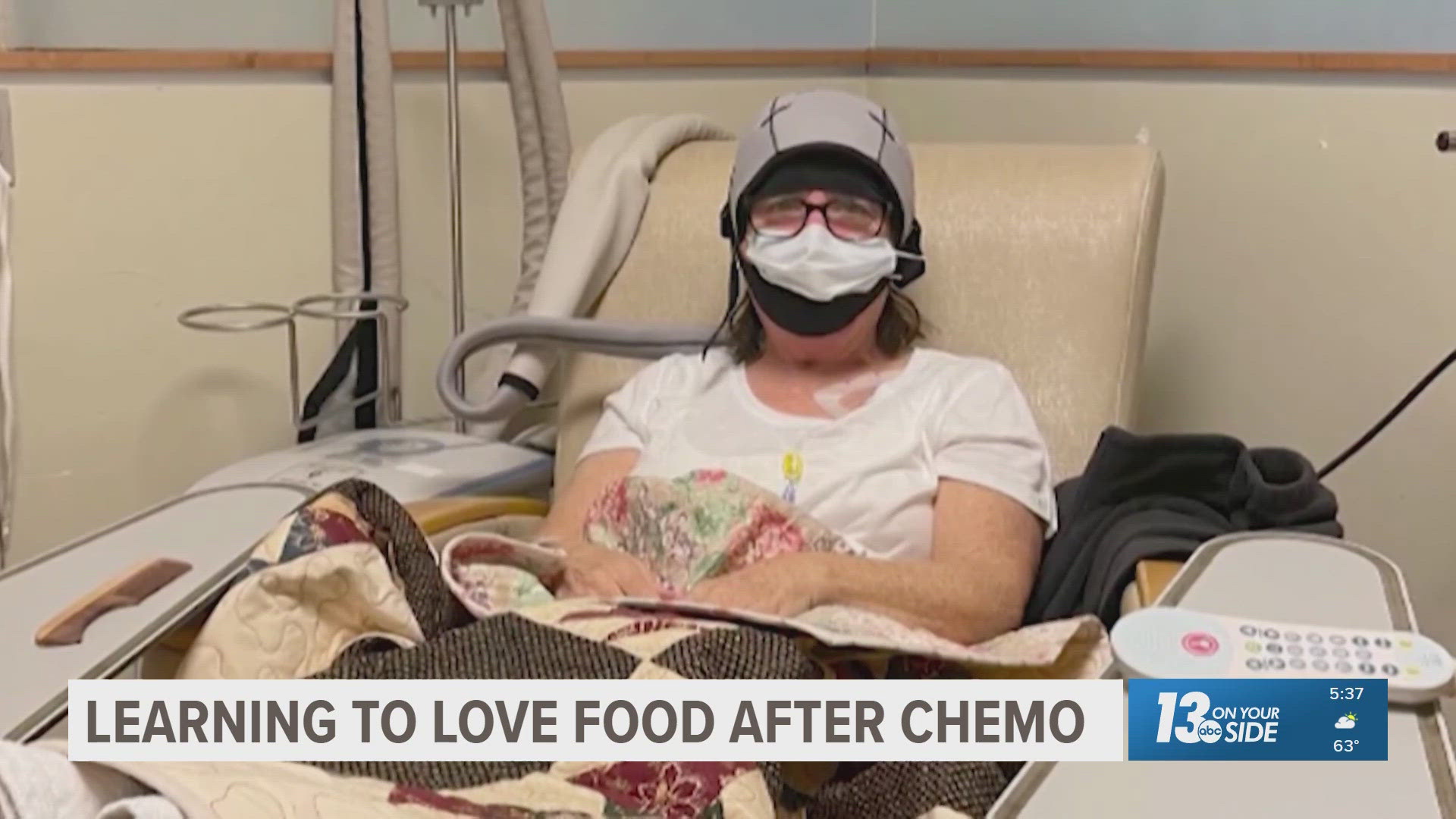 Learning to love food after chemotherapy treatments can be hard for some