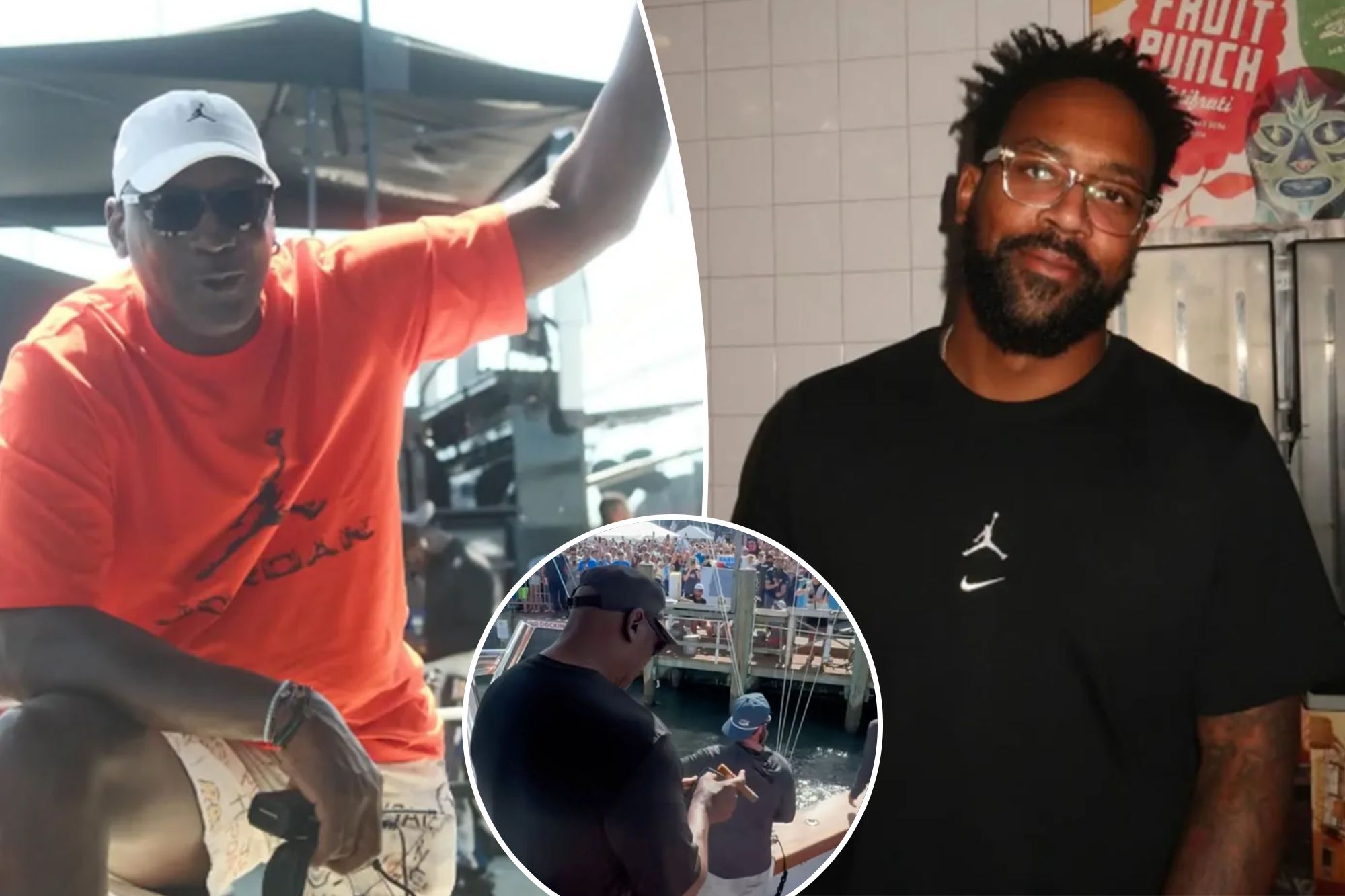 Marcus Jordan shares photos with dad Michael as he marks six months of ...