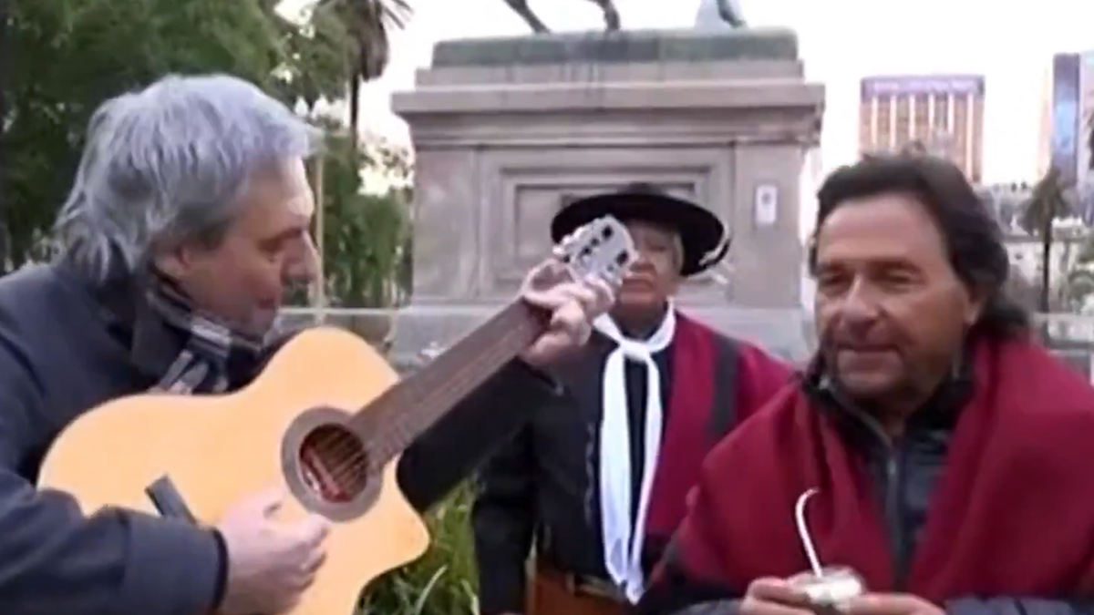 Gustavo Sáenz contó por qué fue a protestar a Plaza de Mayo: "No me ...