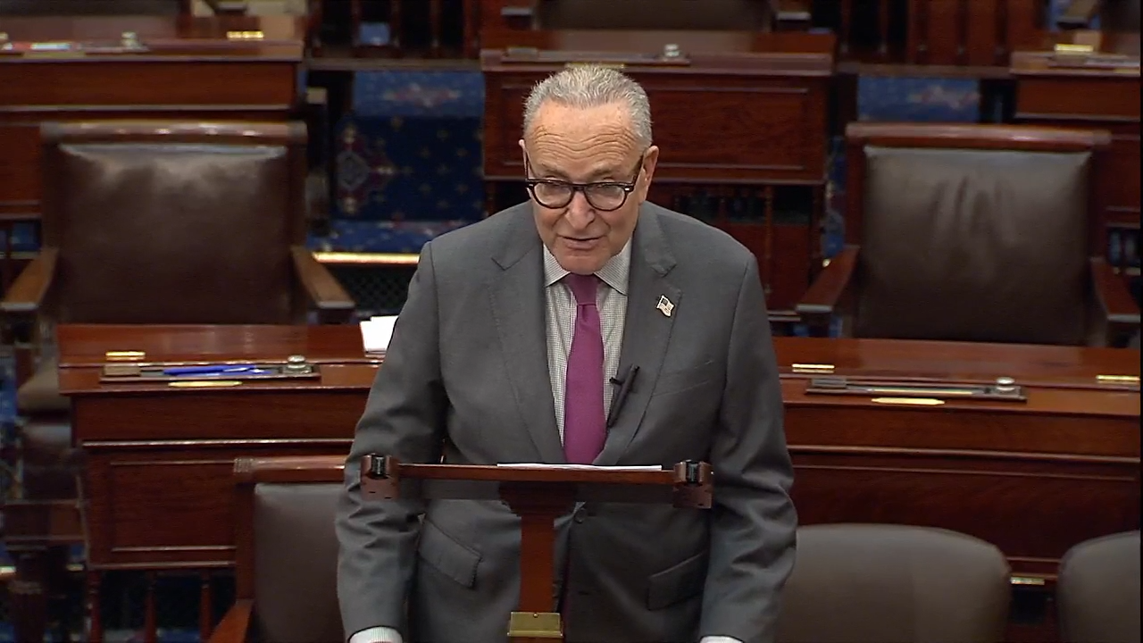 'We Know You're Lying': Chuck Schumer Calls Out Mike Johnson On His ...