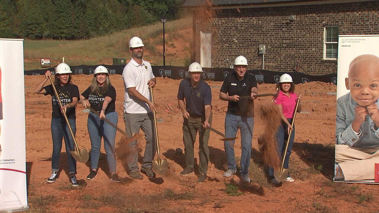 St. Jude Dream Home construction begins
