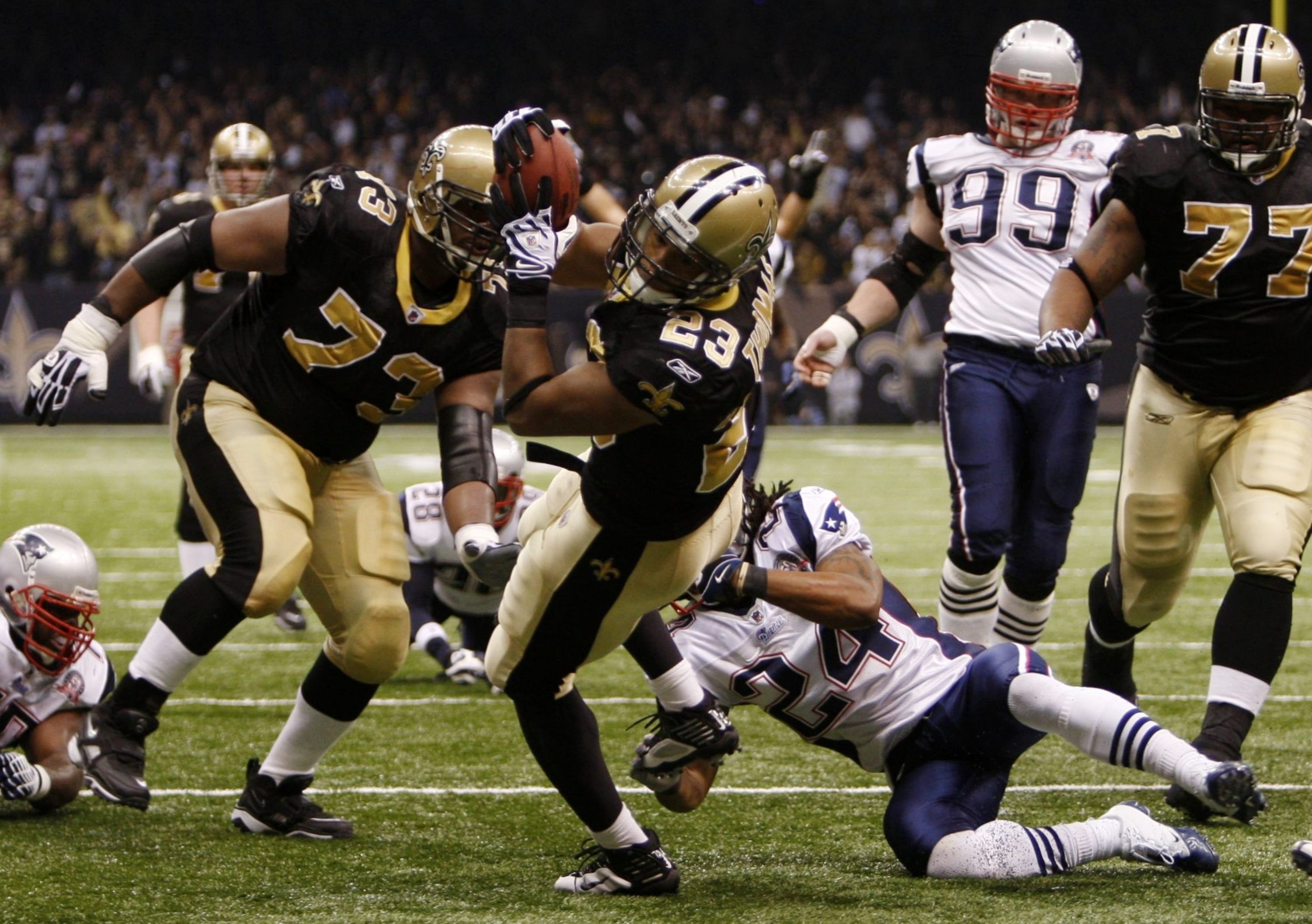 Series history, records, and notable stats from Saints vs. Patriots