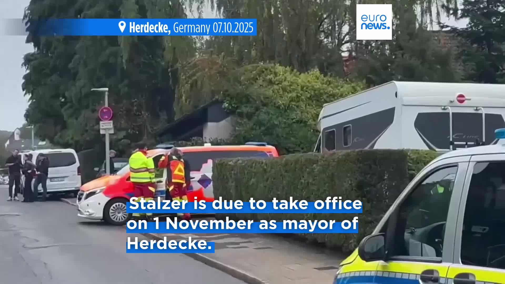 Newly elected German mayor Iris Stalzer found at home with serious stab wounds