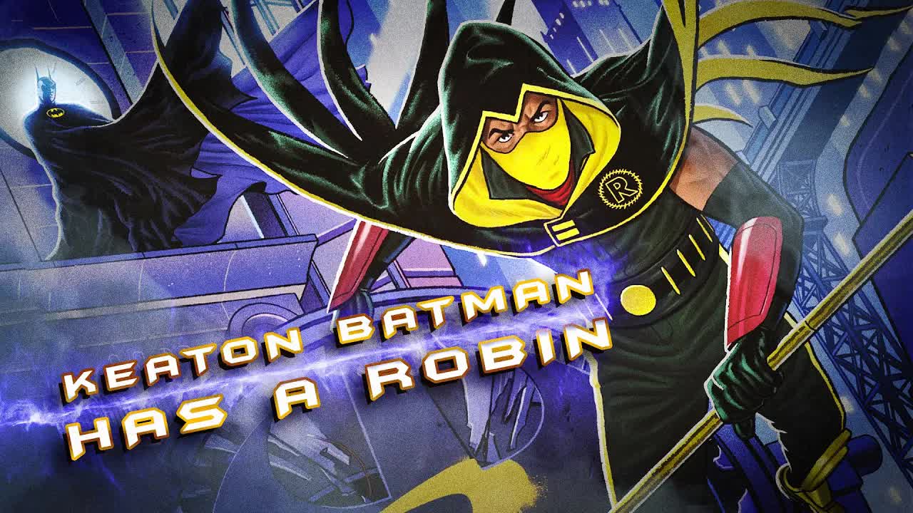 Keaton Batman finally meets Robin!
