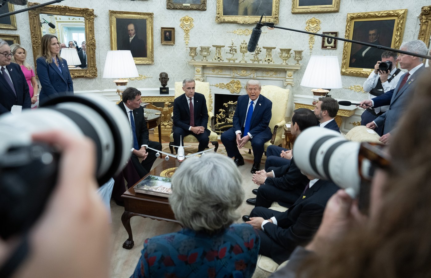 Photo Gallery: Carney meets with Trump in Washington