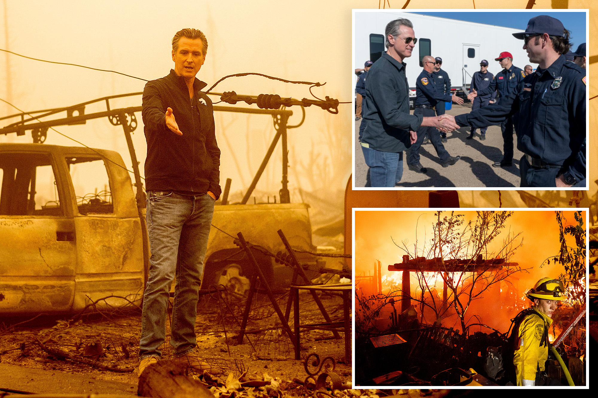Gavin Newsom vetoes raise for state firefighters, just months after ...
