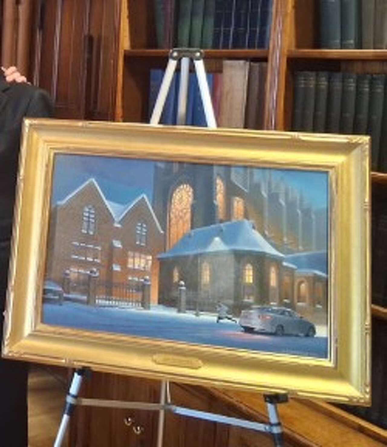 Grondahl: Len Tantillo painting of Guild House aids restoration efforts