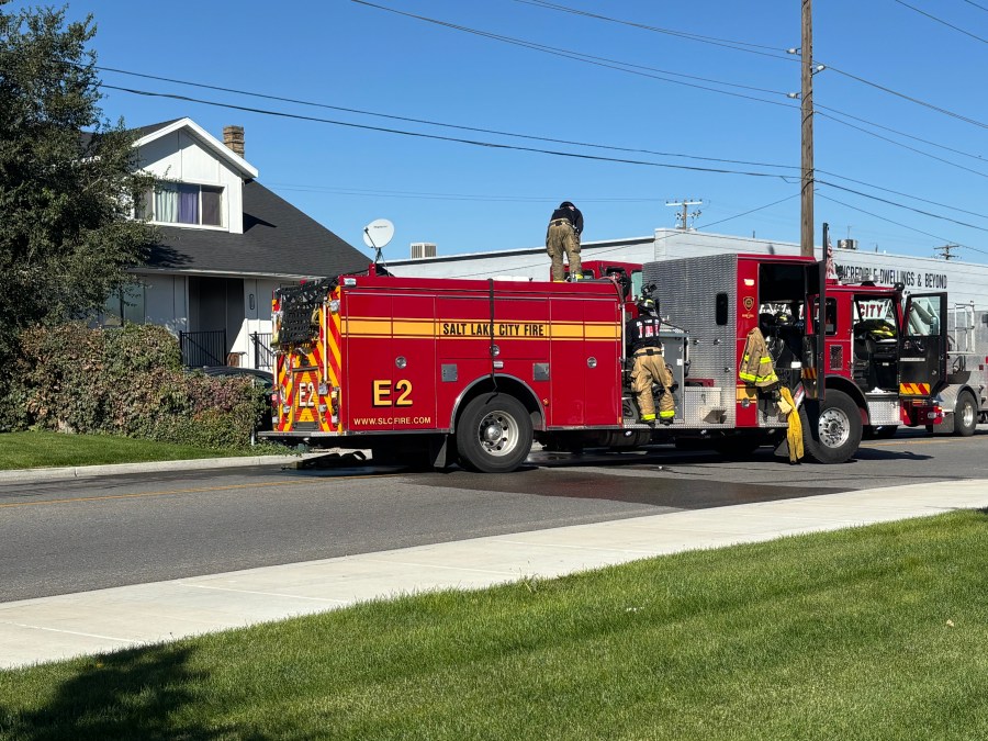 Residents displaced after structure fire in Salt Lake City