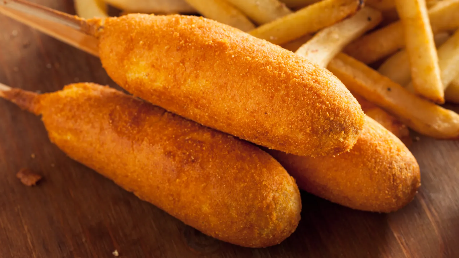 How to make Disneyland style hand dipped corn dogs at home