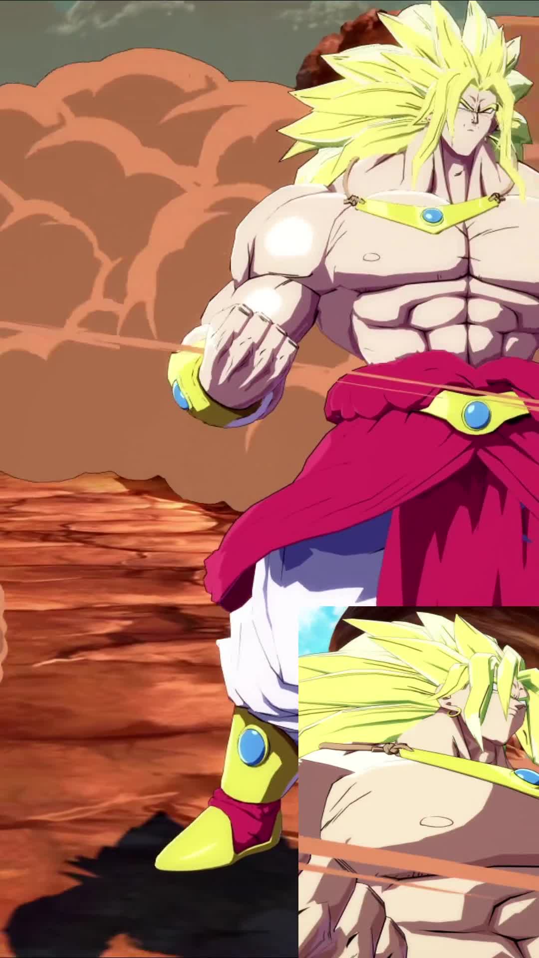 Broly Z intro desde otra perspectiva #dragonballfighterz #destructord