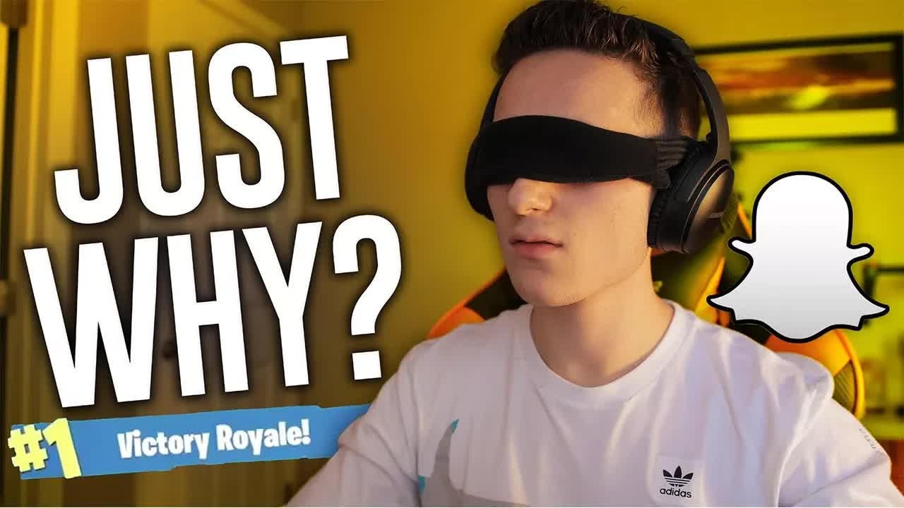 WHY WOULD YOU ASK ME TO DO THIS ON FORTNITE?! (SNAPCHAT Q&A)