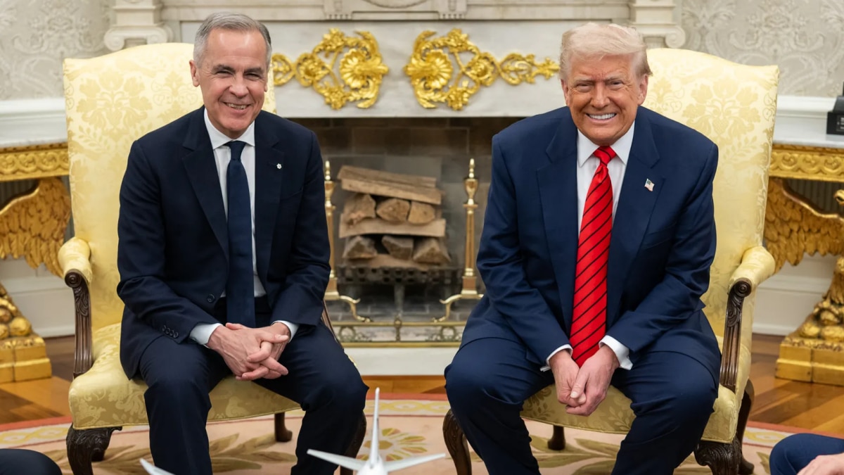 ‘Merger Of Canada, US’: Trump Quips In Meeting With Mark Carney; Says ...
