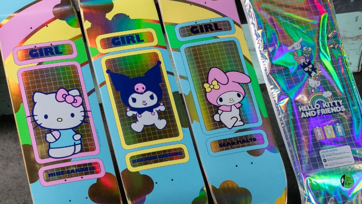 Girl Skateboards Latest 'Hello Kitty' Drop Comes With a Few Rare Surprises
