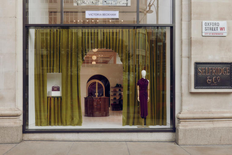 Victoria Beckham Opens the House of VB at Selfridges Corner Shop