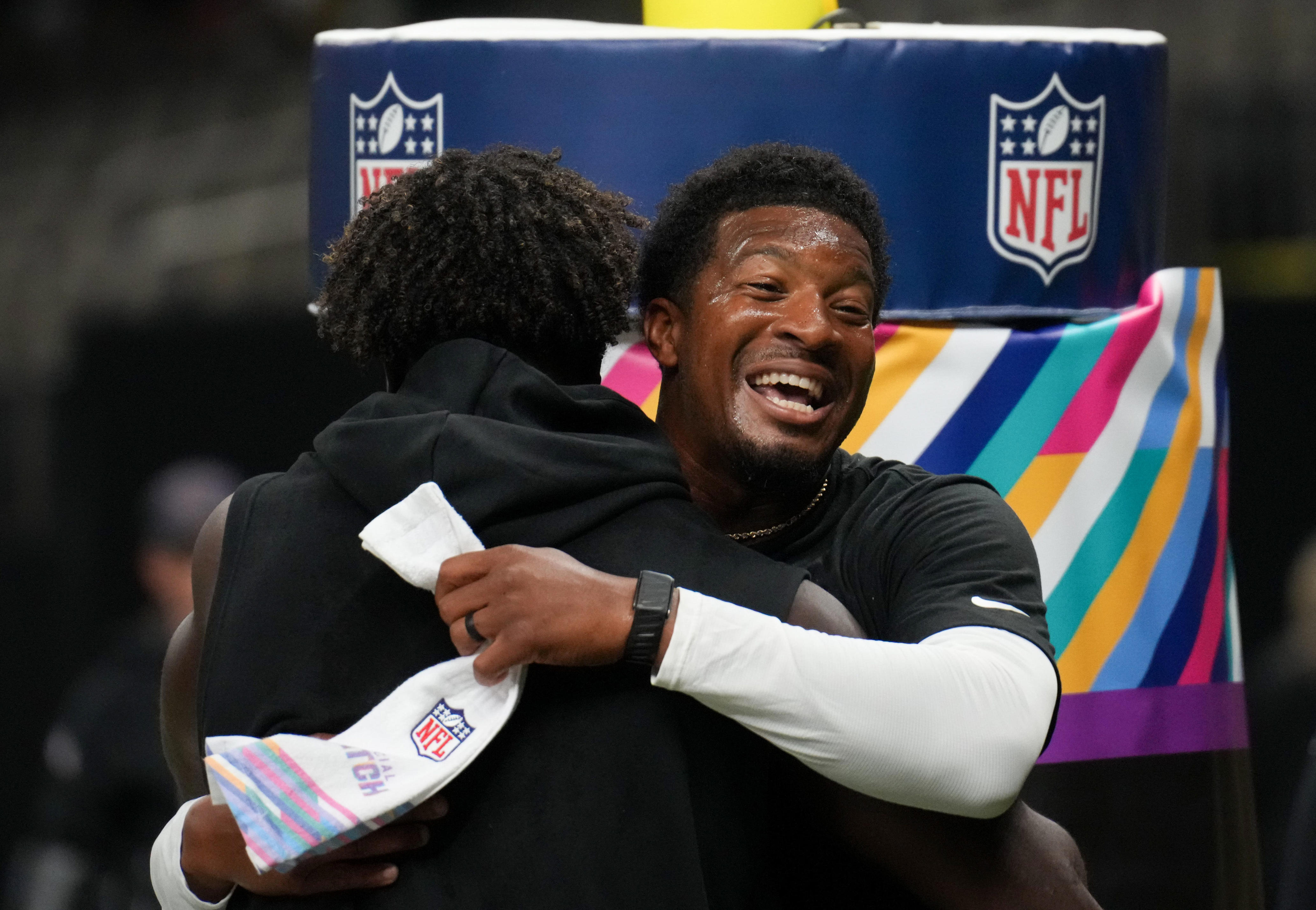 Jameis Winston shares cool moment with former Saints teammates after ...