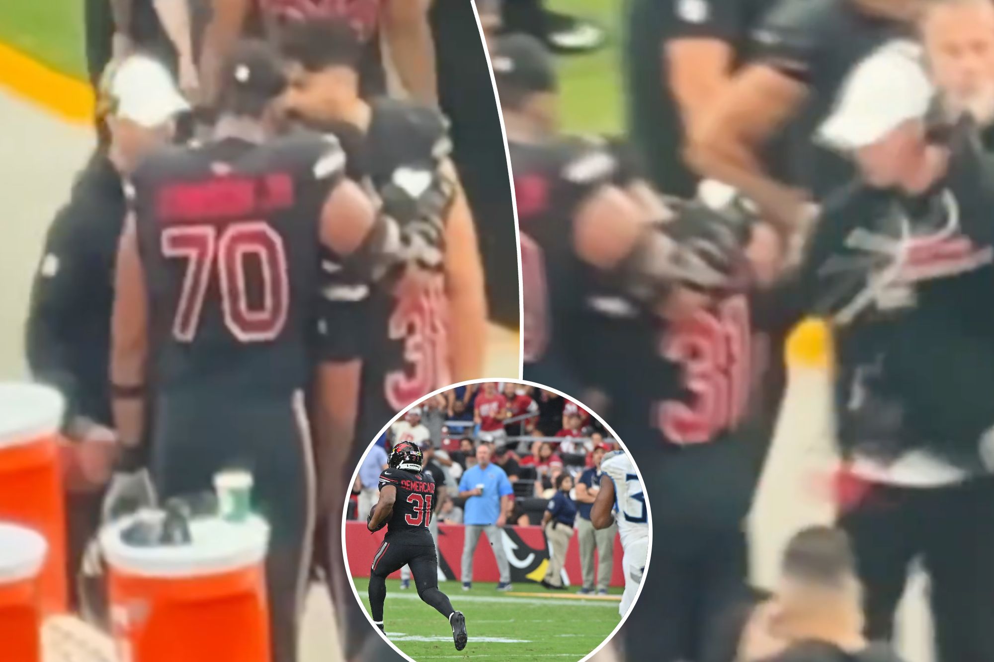 Jonathan Gannon’s heated sideline moment after Cardinals player’s ...