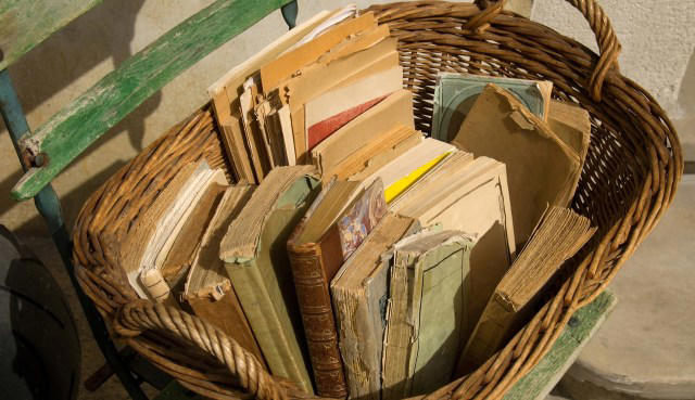 Shopper makes thrilling discovery tucked into pages of old book at ...