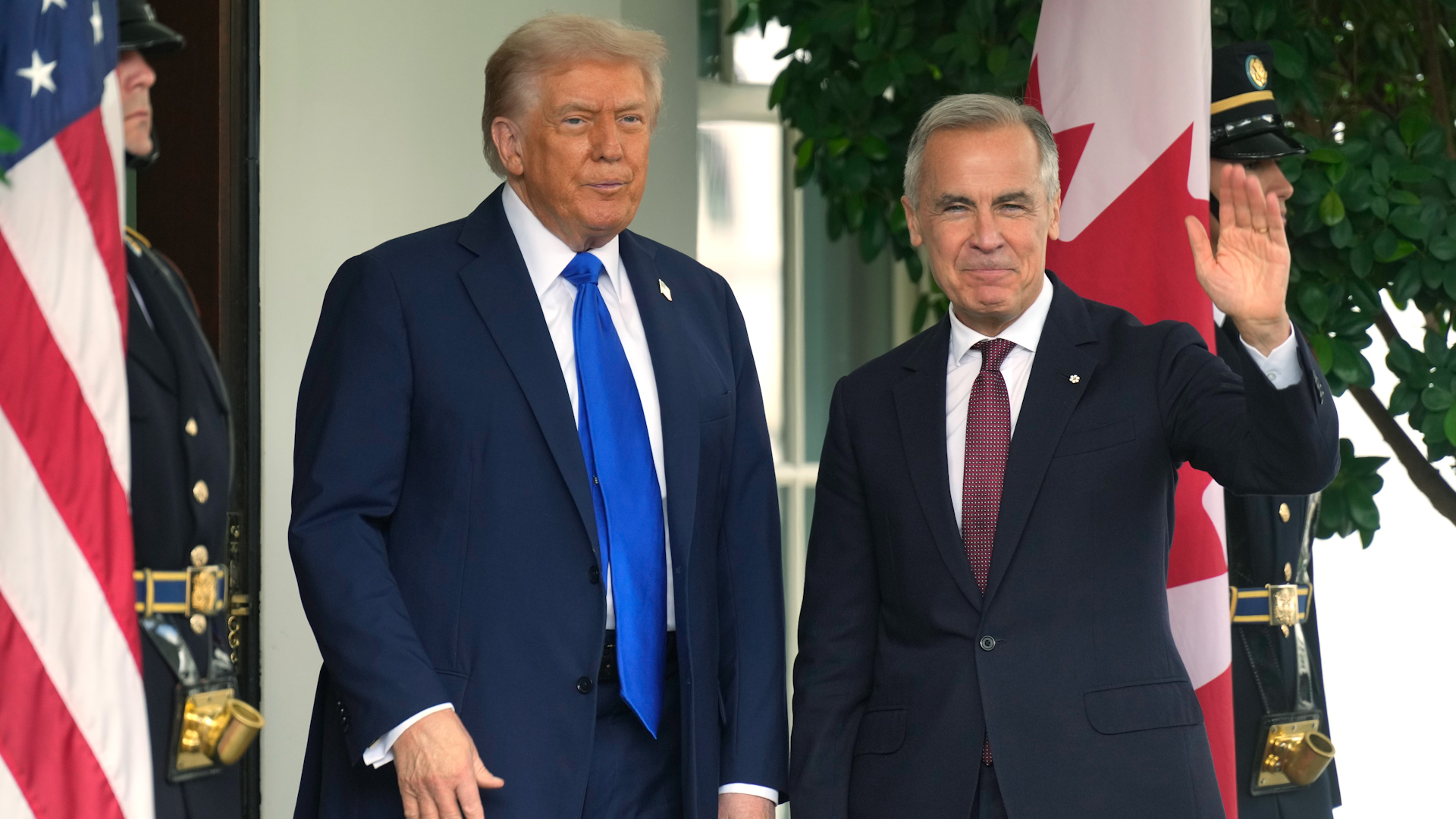 Carney meets with Trump at White House