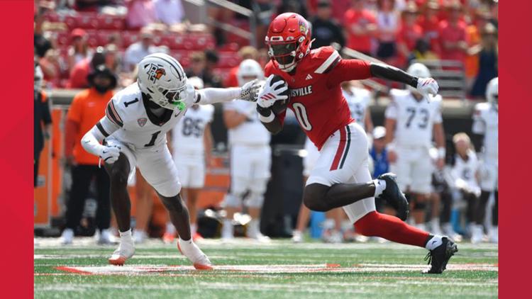 Louisville’s Chris Bell Named ACC Wide Receiver of the Week