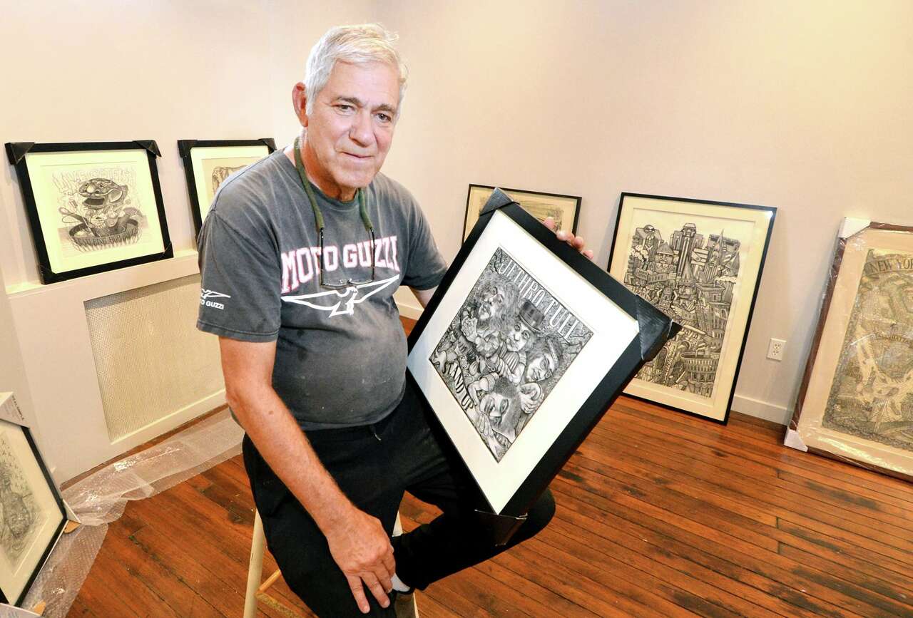 CT artist known for cardboard art, famous rock album covers, dies at 83