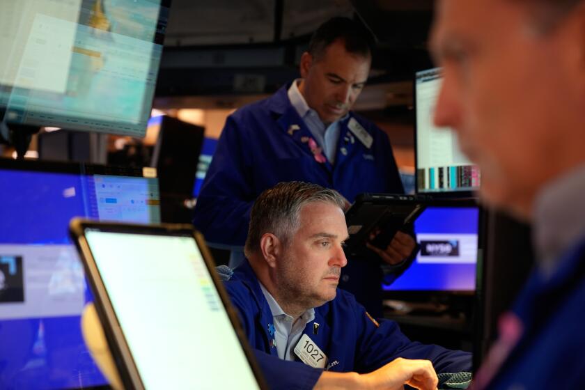 Stocks snap a 7-day winning streak as gold's price tops $4,000 per ounce