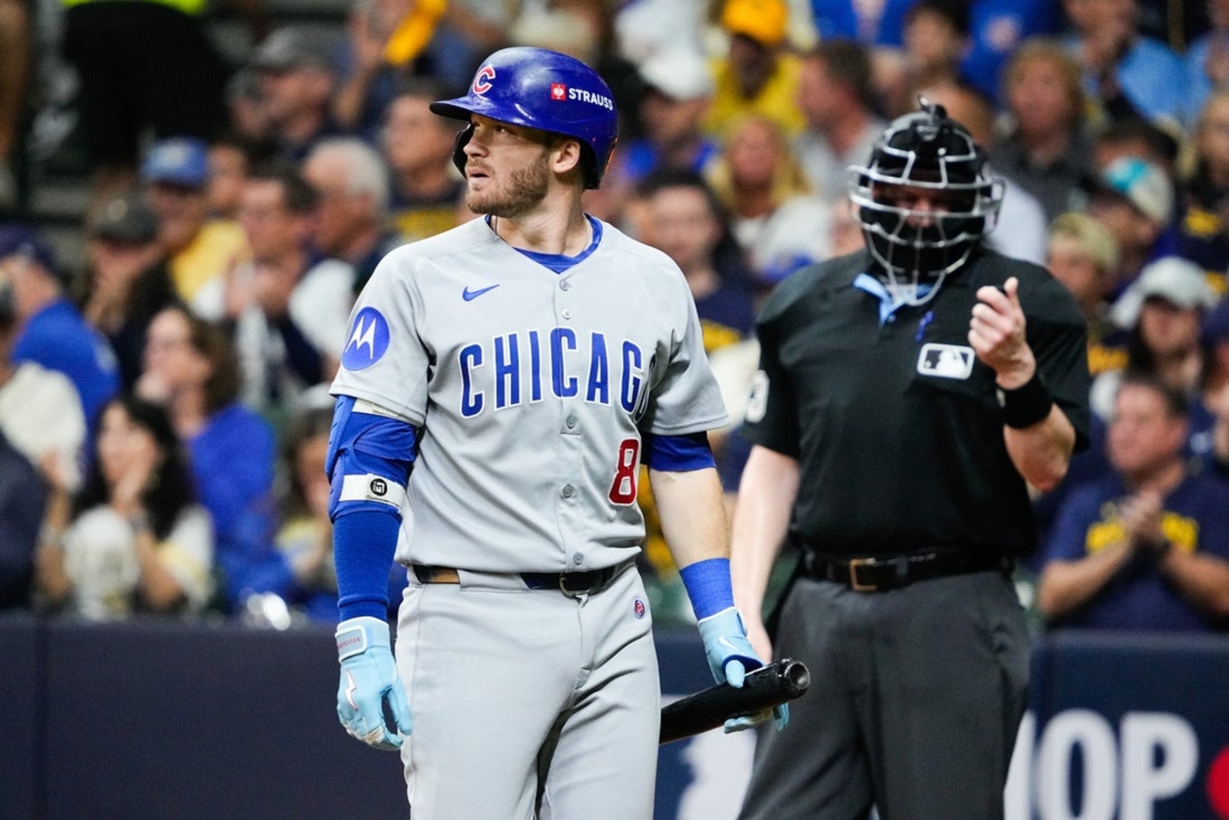 Cubs remain confident despite 2-0 deficit vs. Brewers in NLDS