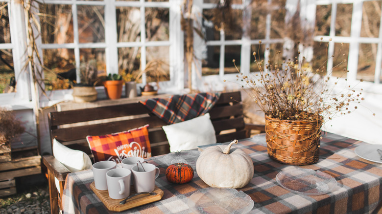 The Outdated Fall Decor Style That's Making A Nostalgic Comeback
