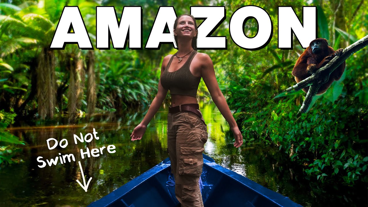 I explored the Amazon rainforest for 100 hours
