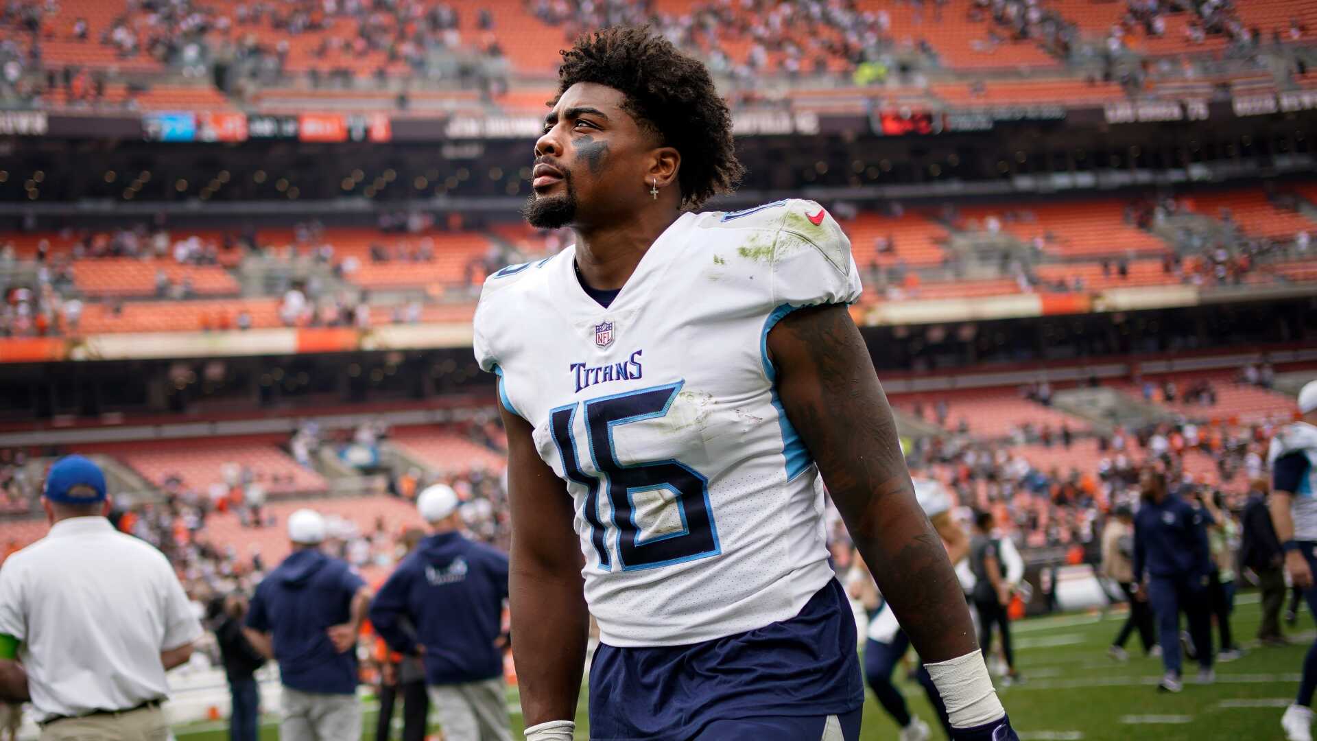 Titans waive WR Treylon Burks from injured reserve