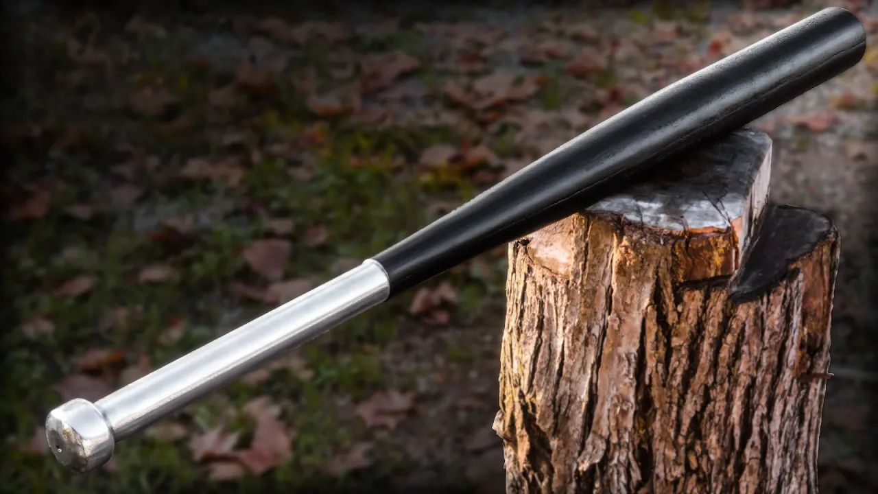 Casting a solid aluminum baseball bat – the ultimate demolishing tool!