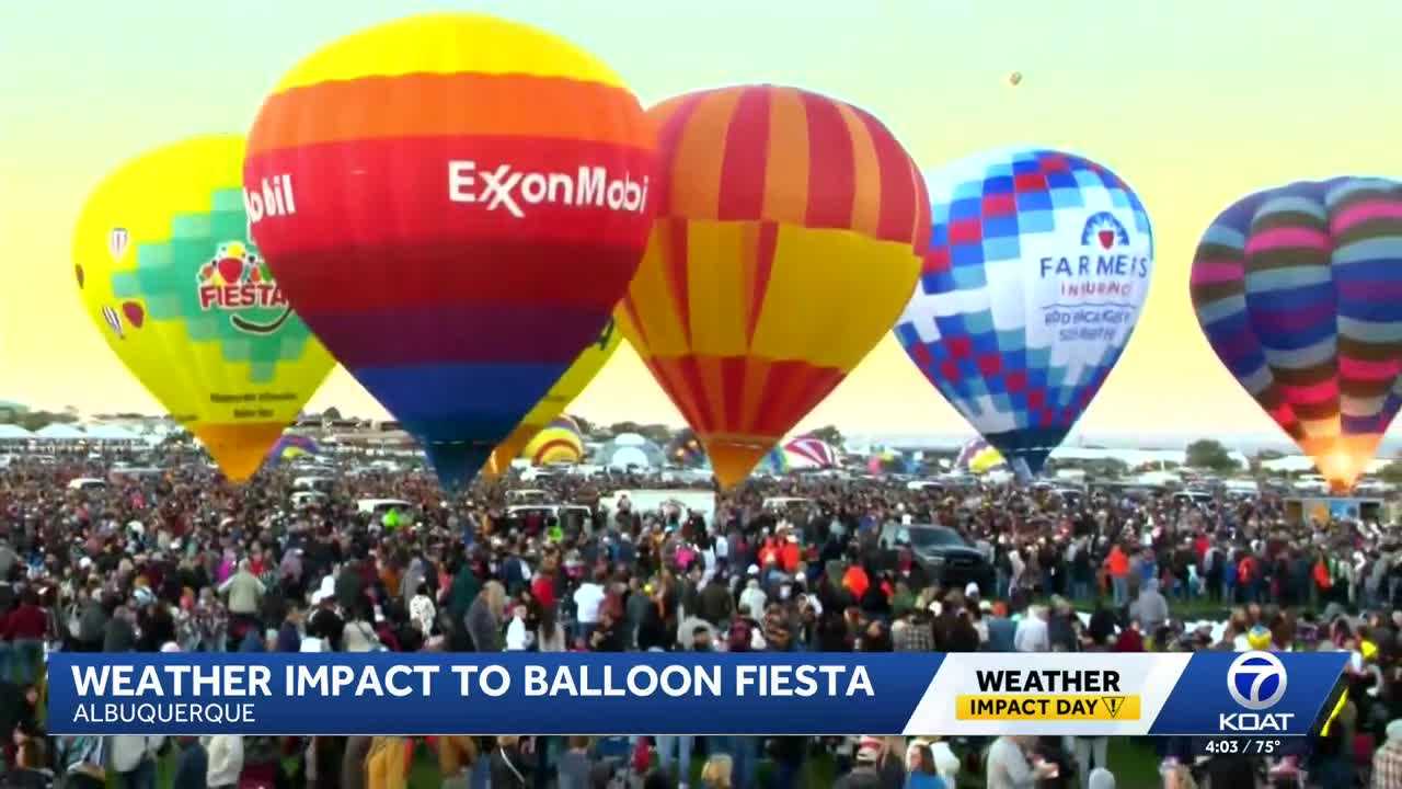 Could incoming weather affect tomorrow's flights at Balloon Fiesta?
