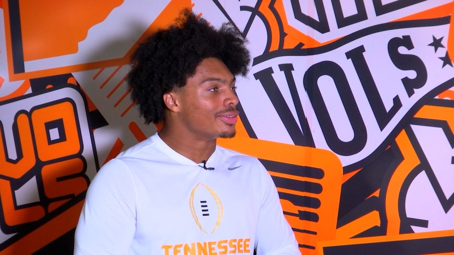 WATCH: One-on-one interview with Vols running back DeSean Bishop