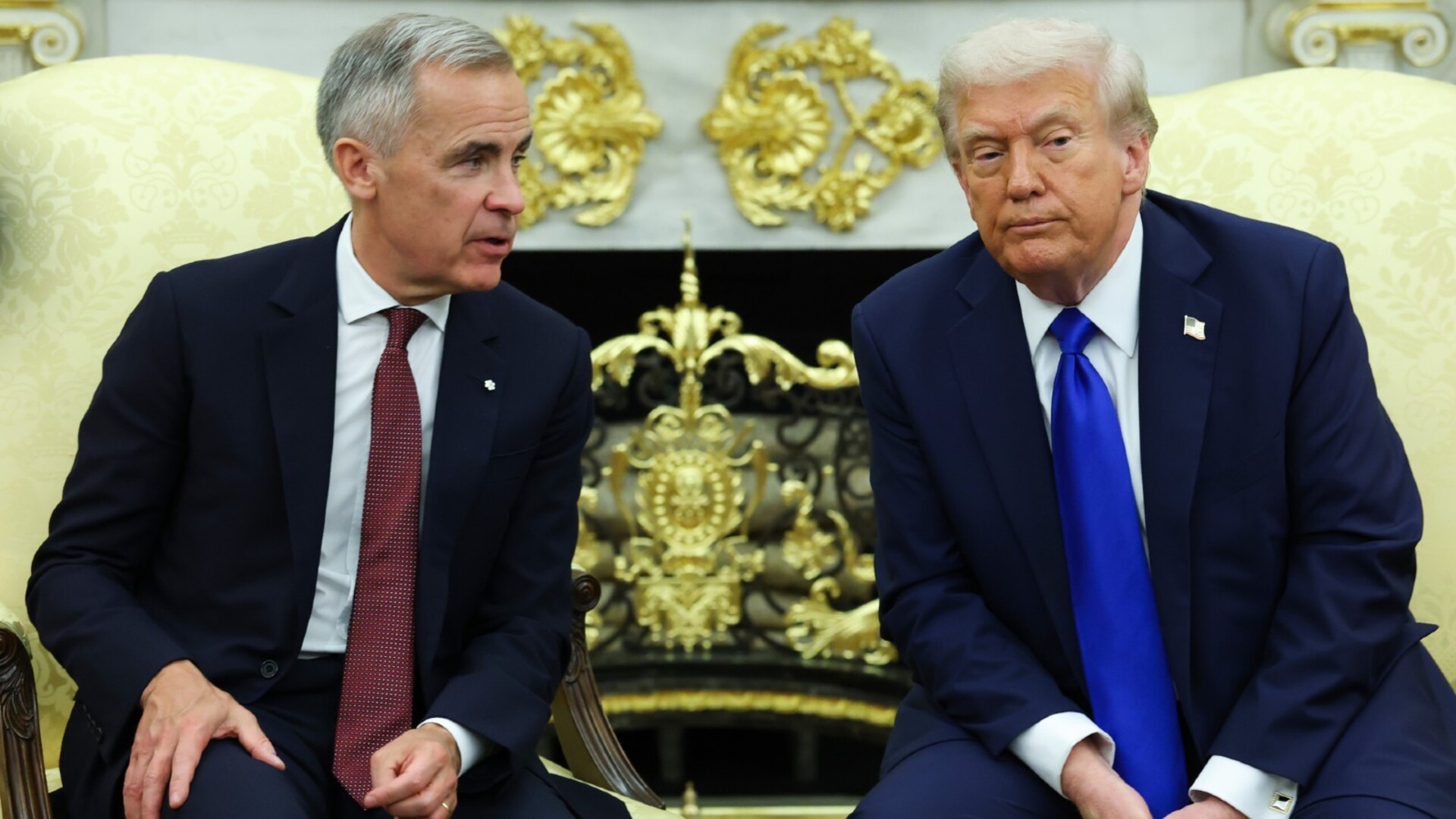 Mark Carney attempts to ‘suck up to Donald Trump’ during White House ...